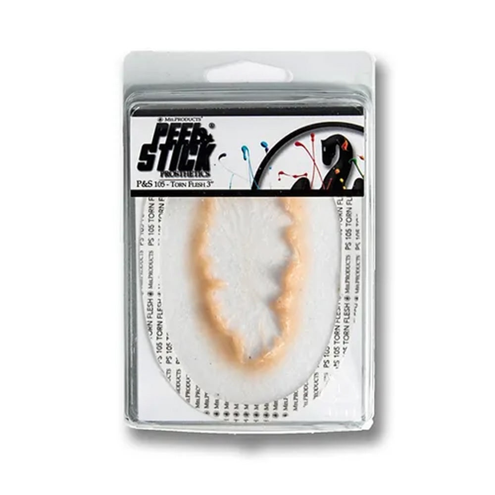 MEL Products Peel & Stick Prosthetic, Torn Flesh 3"