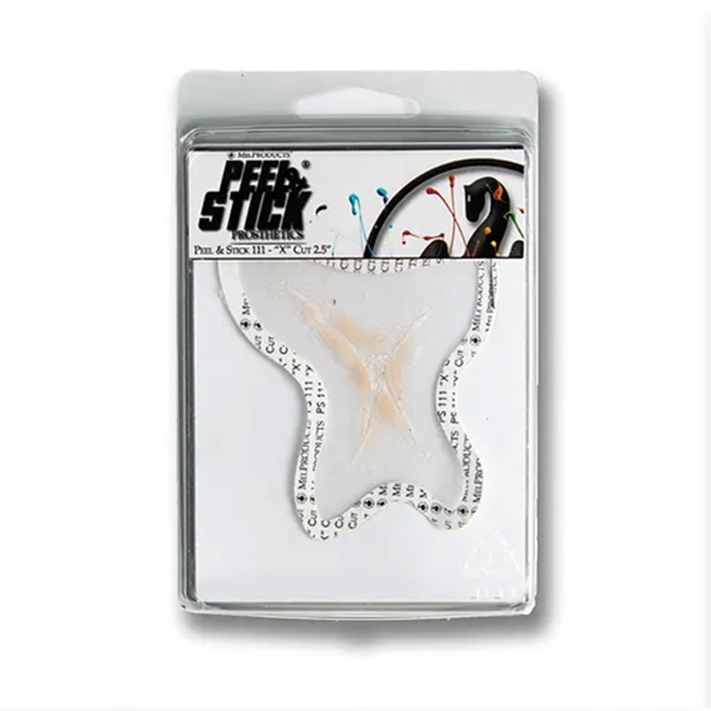 MEL Products Peel & Stick Prosthetic, "X" Cut 2.5"